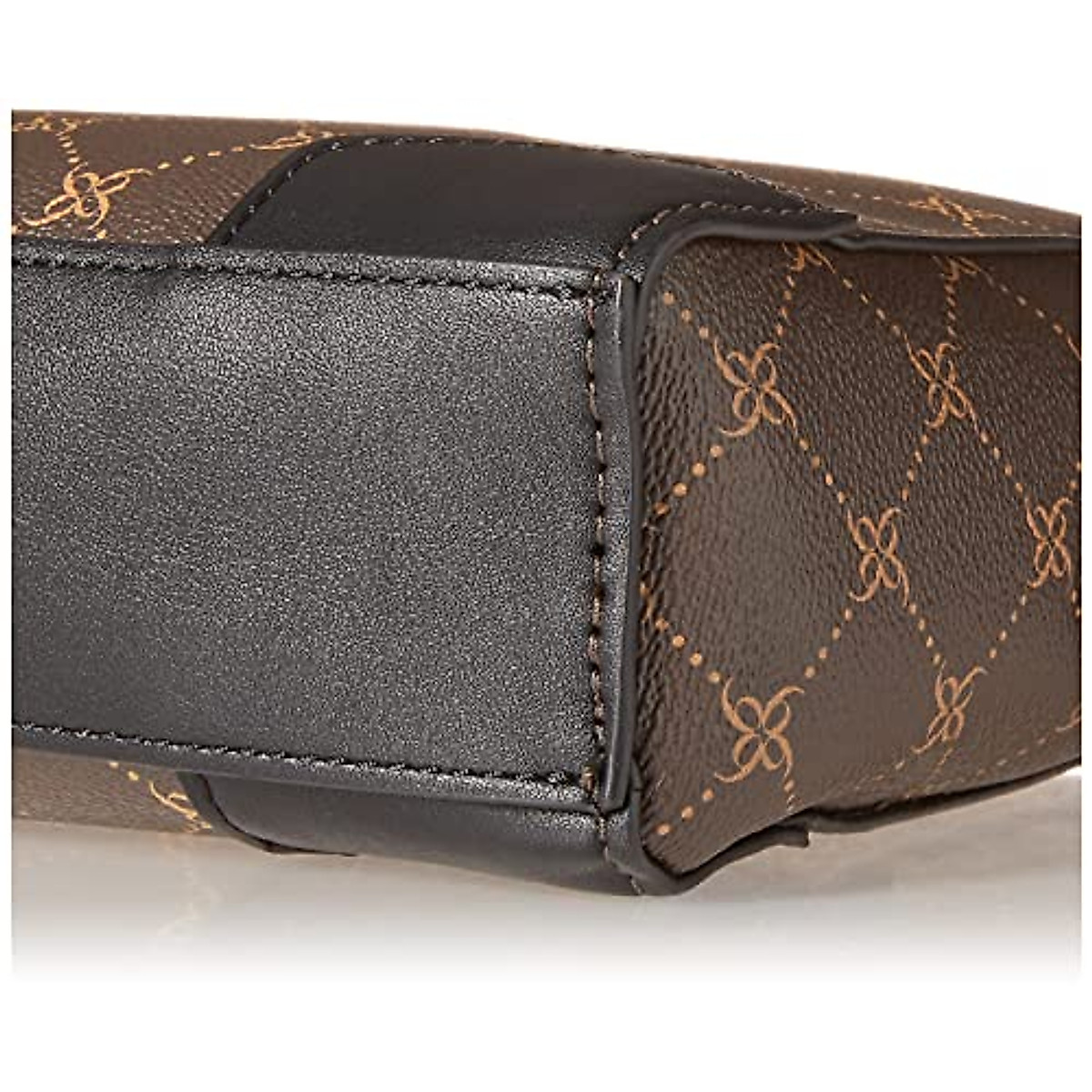 NINE WEST womens Brooklyn Jet Set CROSSBODY, Brown/Black, One Size US