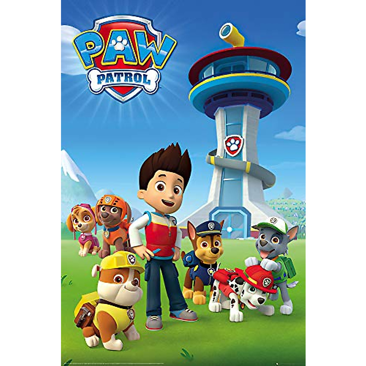 POSTER STOP ONLINE Paw Patrol - TV Show Poster/Print (The Team) (Size 24" x 36")