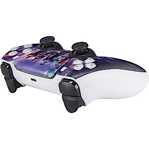 Skinit Decal Gaming Skin Compatible with PS5 Controller - Officially Licensed DC Comics Gotham Knights Characters Design