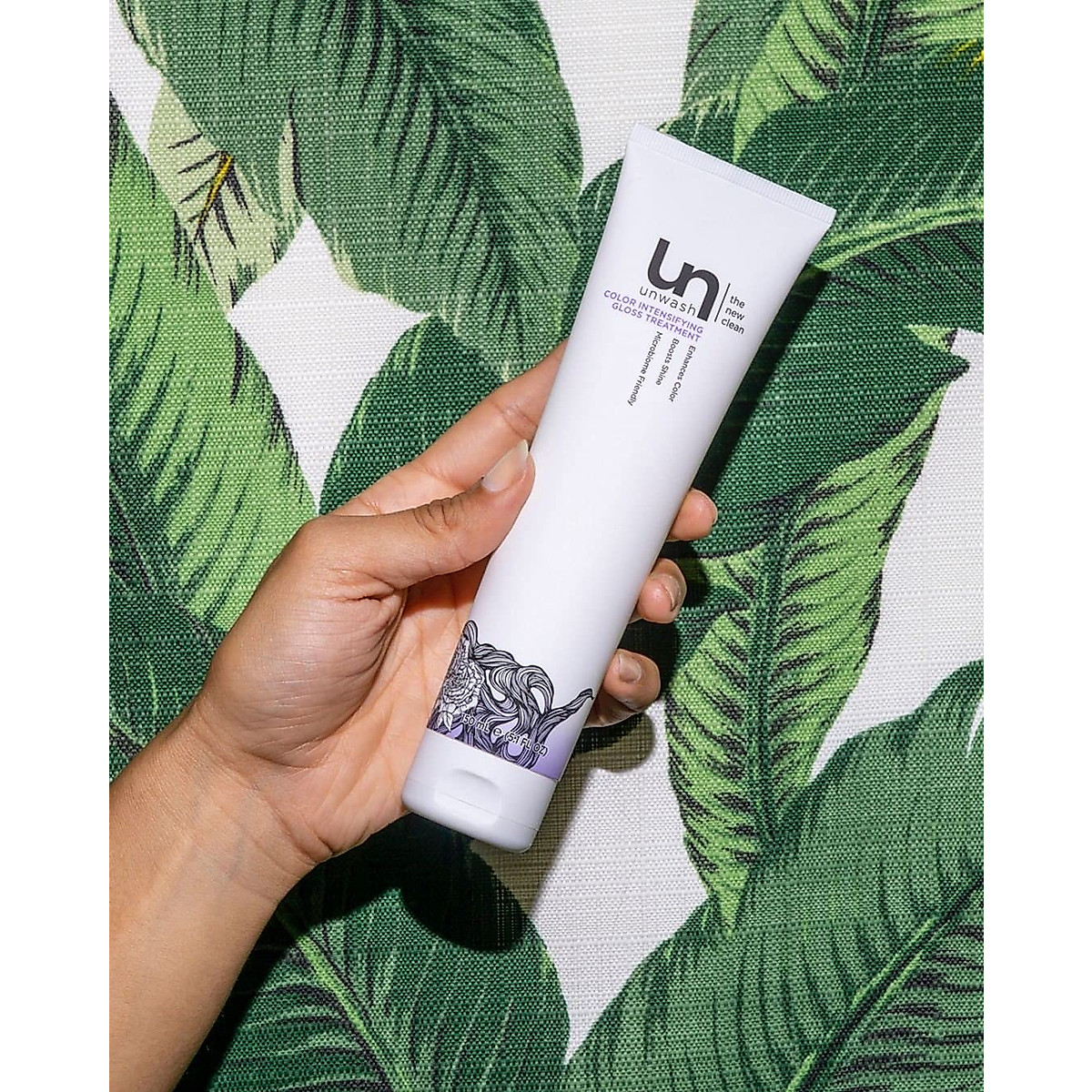 Unwash Color Intensifying Gloss Treatment - Color-Protecting, Salon-Quality Hair Treatment, Enhances Shine & Increases Vibrancy, Cruelty Free, Sulfate & Paraben Free, 5.1 oz