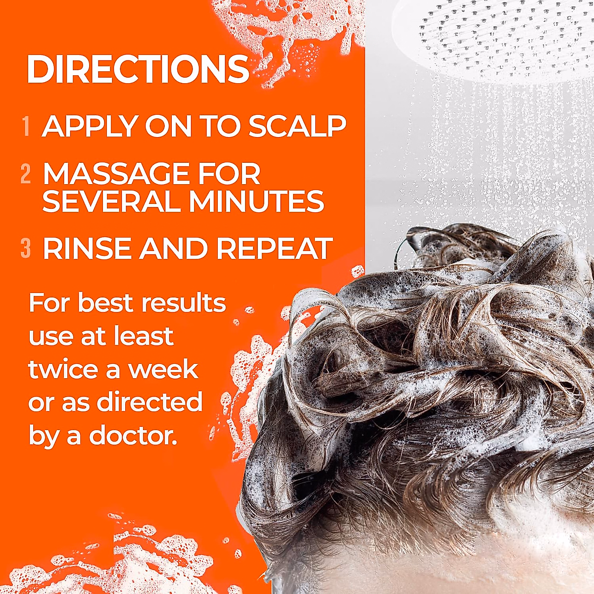 Medicasp Coal Tar Gel Anti Dandruff Shampoo, Treats Seborrheic Dermatitis & Psoriasis, Formulated for Dry, Flaky & Itchy Scalp Treatment, for Women & Men, 6 Ounce (Pack of 3)