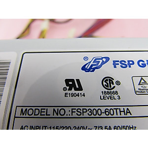 FSP Group FSP300-60THA 300W 300 Watt 24Pin 4Pin Power Supply P/N: 9PA3007715