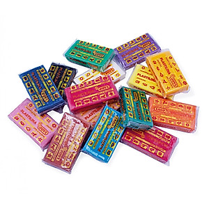 Jovi Plastilina Reusable and Non-Drying Modeling Clay; 1.75 Oz. Bars, Set of 30, 2 Each of 15 Colors, Perfect for Arts and Crafts Projects, Multicolor