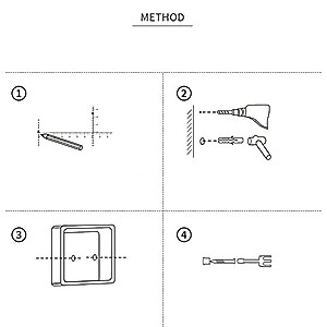 QUYONG Craft Floating Corner Shelf, European Background Metal Wall Solid Iron Decoration ​Wall Hanging Storage Rack for Home Office Restaurant,Gray,B