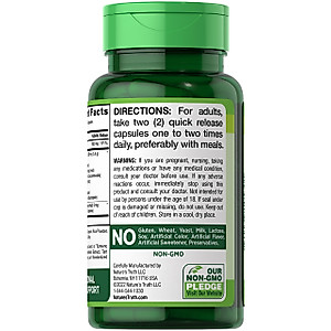 Nature's Truth Turmeric Curcumin 1500 mg | 60 Capsules | with Black Pepper Extract, Olive Leaf & Tart Cherry | Non-GMO, Gluten Free Supplement