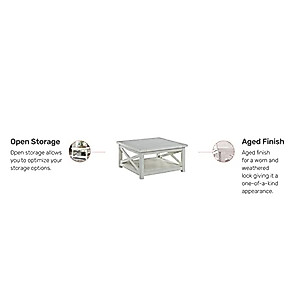 Seaside Lodge White Coffee Table by Home Styles