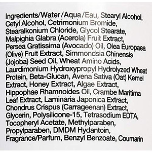 Label.m Honey and Oat Conditioner for Dry, Dehydrated Hair 33.8 Oz (1000 ml).