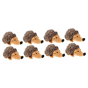 Mipcase 8 Pcs Pet Toy Hedgehog Shaped Molar Toy Dog Chewing Toys Dogs Training Toys Teething Toy Soft Toys Dog Dental Chew Toys Hedgehog Stuffed Dog Toy Dog Molar Toy Plush Puppy The Dog