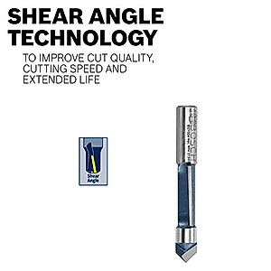 BOSCH 84440M 23/32 In. x 1-1/4 In. Carbide Tipped Convex Edging Bit