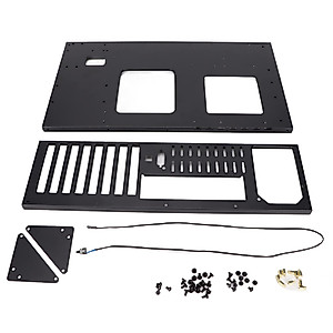 ATX/M‑ATX/ITX Case,Gaming Computer Case Chassis,Open Air Case Frame Graphics Card Mining Machine Cas,DIY Motherboard Rack Mine Rack,Good Heat Dissipation Effect