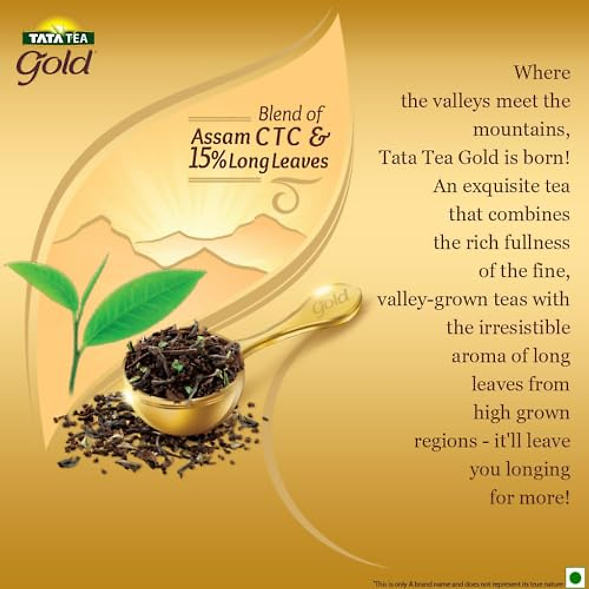 Tata Tea Gold - 1000 Gms (From India)