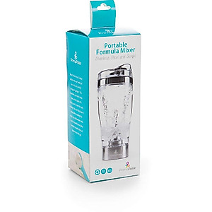 Primo Passi Portable Formula Mixer – Handheld Baby Milk Mixer for Smooth Formula Preparation – Easy to Clean, Battery Operated, Ideal for Travel & On-the-Go Use