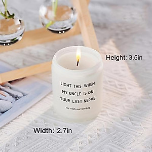 Funny Aunt Gift Ideas - Mother’s Day Gifts for Aunt, Humor Birthday Gifts for Auntie New Aunt Future Aunt Candle Present from Niece or Nephew, Best Aunt Ever Gift