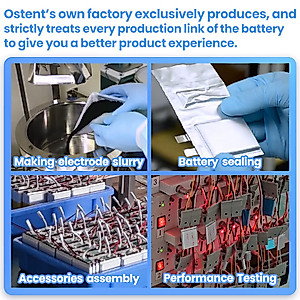 OSTENT High Capacity Quality Real 2200mAh 3.6V Lithium Ion Li-ion Polymer Rechargeable Battery Pack Replacement Upgraded Version for Sony PSP 1000 PSP-280 Console Video Games