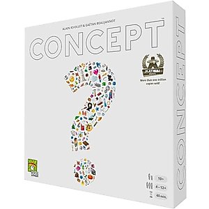 Concept Party Game | Award-Winning Board Game | Team-Based Guessing | Fun Family Game for Adults and Kids | Ages 10+ | 4-12+ Players | Average Playtime 40 Minutes | Made by Repos Production