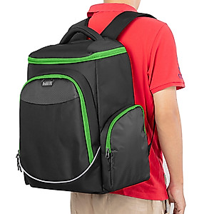 Trunab Gaming Console Backpack Compatible with Playstation 5 / PS5 Slim / PS4 / Xbox One, Travel Carrying Bag with Multiple Pockets for 15.6” Laptop and Gaming Accessories