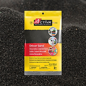 ACTIVA Scenic Sand, 1-Pound, Deep Black