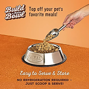 Primal Cupboard Cuts Freeze Dried Raw Cat Food & Dog Food Topper, Grain Free Meal Mixer for Dogs & Cat (Beef, 3.5 oz)