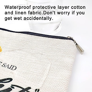 LANBAIHE Anime Fans Makeup Bag Gift - Just A Gir Who Really Loves Anime, Travel Cosmetic Bag For Her