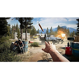 Far Cry 5 PS4 PS5 Ubisoft Survival Hunting Fighting - Brand New!