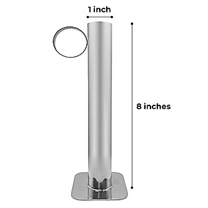 Maple Syrup Hydrometer Test Cup - 8 Inch Tree Tapping Hydrometer Test Cup Kit -Maple Sugaring Equipment - Stainless Steel Hydrometer Test Jar - Maple Sugaring Starter Kit - Tree Tapping Kit