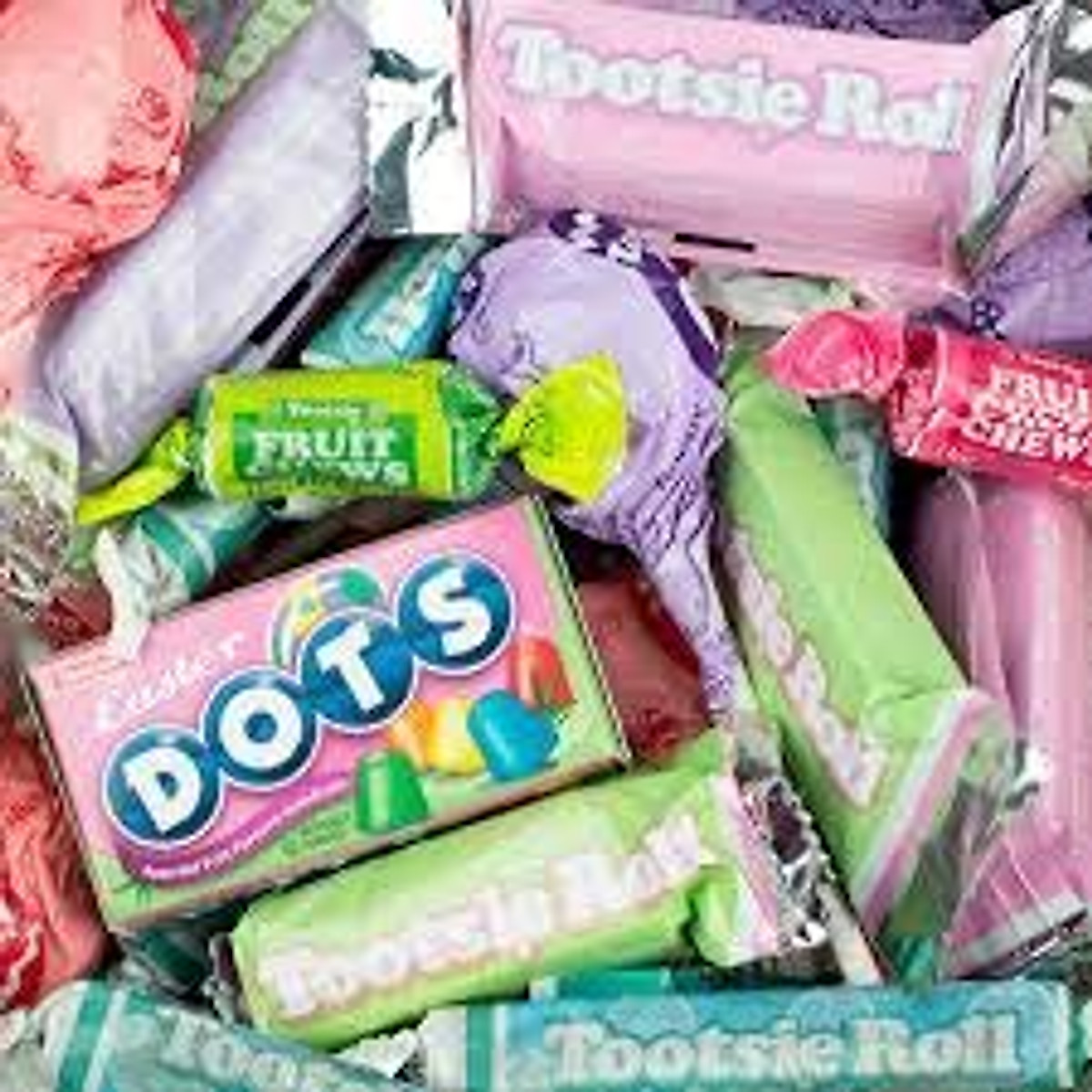 Tootsie Roll Childs Play Easter Basket Bulk Individually Wrapped Candy Assortment Mix in Resealable Bag, 24.48 oz