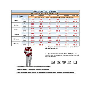 TOPONSKY Hoodie Womens Sweatsuits Jogger Jogging Suits Outfits Long Tracksuit Set Wine M