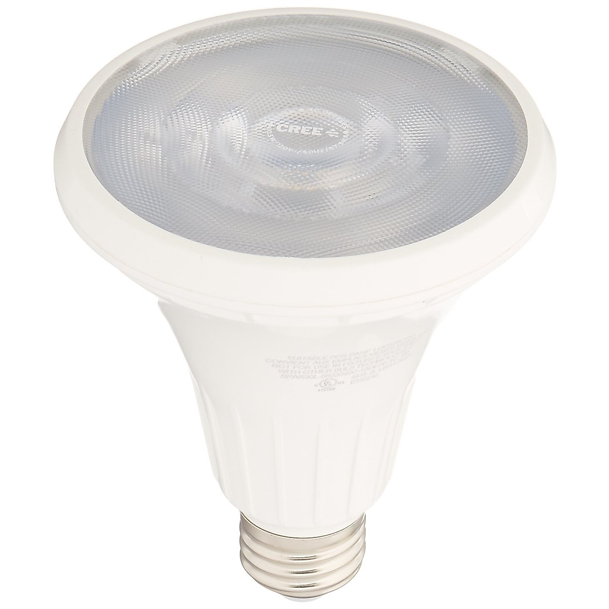Cree BPAR30L-0853040C-12DE26-1C100 75W Equivalent Bright White 3000K PAR30 Long Neck 40 degree Flood Dimmable LED Light Bulb