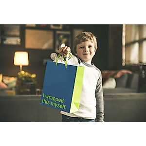 30 Watt Novelty Gift Bags (Pack of 2) | Well, It's Not a Puppy & I Wrapped This Myself | Perfect for Adding Humor to Special Occasions