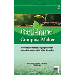 Fertilome (16144) Compost Maker, Compost Strater Kit, Converts Organic Matter into Rich Mulch (3 lbs.)