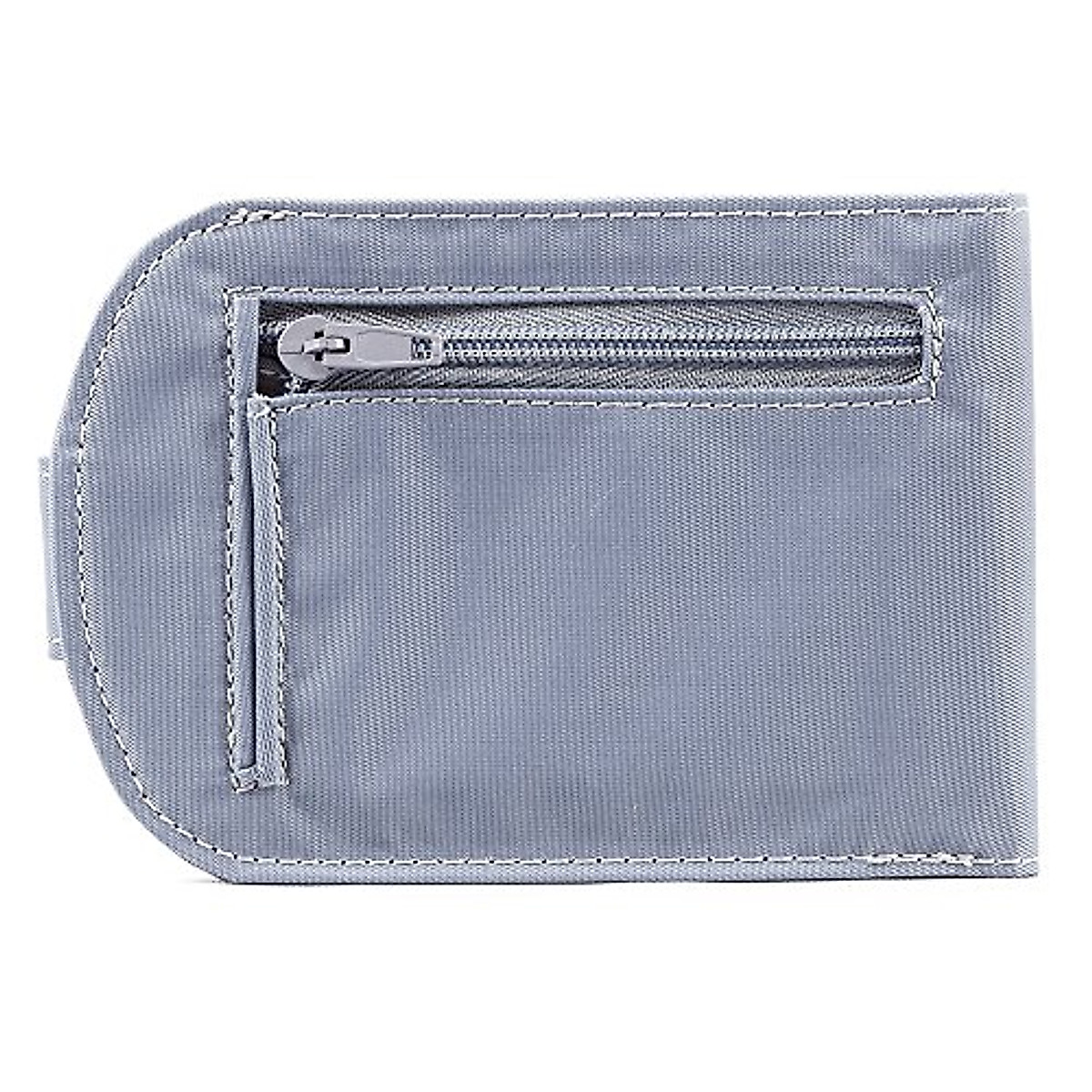 Big Skinny Women's RFID Blocking Taxicat Bi-Fold Slim Wallet, Holds Up to 25 Cards, Graphite