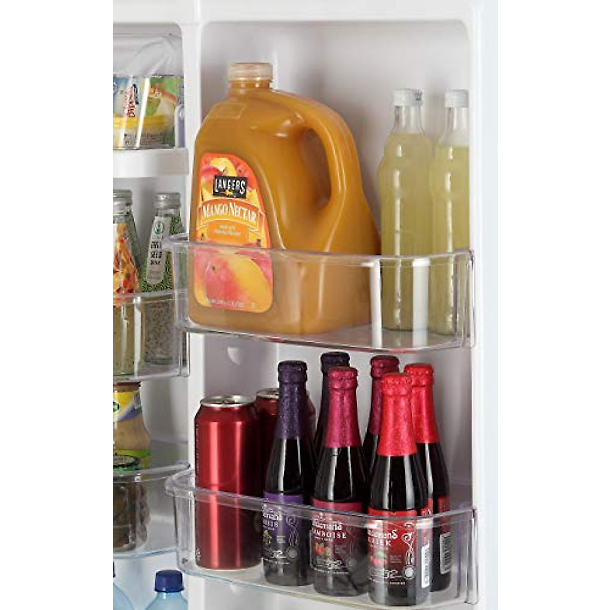 Kenmore Top-Freezer Refrigerator with LED Lighting and 20.8 Cubic Ft. Total Capacity, White