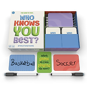 Skillmatics Card Game - Who Knows You Best, Family Party Game for Boys, Girls, Kids, Teenagers and Adults, Fun for Game Night, Gifts for Ages 8, 9, 10 and Up