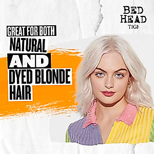 TIGI Bed Head Shampoo & Conditioner For Damaged Blonde Hair Serial Blonde With Hydrolyzed Keratin 2 x 25.36 fl oz