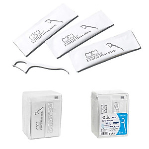 50 Count,Individually Wrapped Micro Dental Floss (100 Pcs)