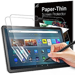 MoKo 2 Pack Paper Screen Protector Compatible with Fire Max 11 (13th Generation, 2023 Released), Anti-Glare Matte Film Fits Fire 11 Max 2023, PET Eye Protection for Drawing, Note-Taking Like on Paper