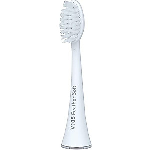 PRO-SYS® VarioSonic® V105 Feather Soft Replacement Heads, Pack of 3. Also fits Burst Brush!