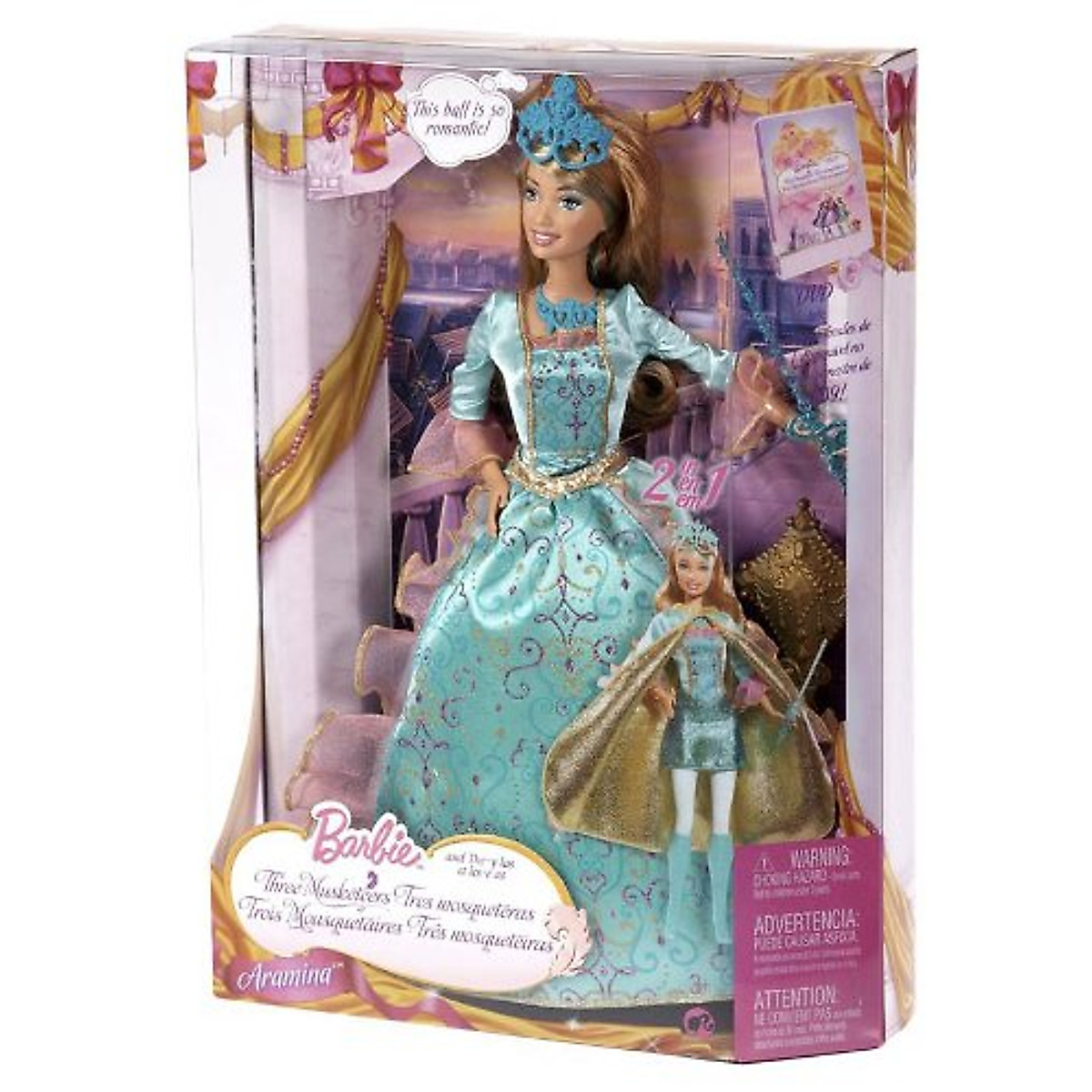 Barbie and The Three Musketeers Aramina Doll
