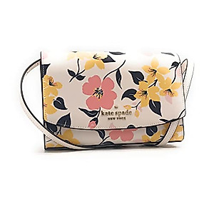 Kate Spade New York Carson Convertible Crossbody (Cream Floral Multi)