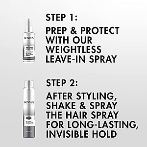 Nexxus Ultra Fine Hair Spray for lightweight hold Weightless Hold Dry Texture Finishing Hairspray 5 oz