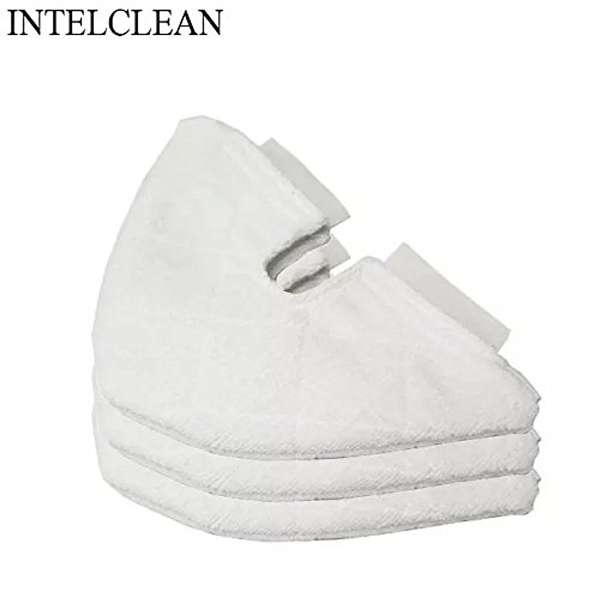 ECOMAID 3 Replacement Triangle Pads Compatible with Shark Euro Pro Pocket Steam Mop S3501, S3601, S3801CO, S3901 with Triangle Mop Head