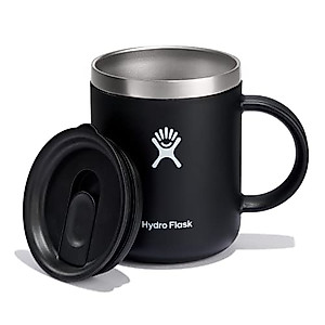 Hydro Flask Mug - Stainless Steel Reusable Tea Coffee Travel Mug - Vacuum Insulated, BPA-Free, Non-Toxic 12 oz