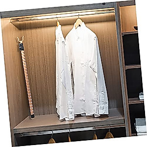 Cabilock 10 Pcs Pull up Bar Outdoor Blinds Curtains Outdoor Clothing Toilet Paper Holder Retractable Clothesline Prop Telescoping Garment Retractable Clothesline Rods Clothes Fork Pole CD