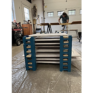 PDRS/24 - Painters Drying Rack Solution - Paint Rack - Siding - Trim - Kitchen Cabinet Doors - Doors and More! - Contractors - DIY - (24/pkg.)