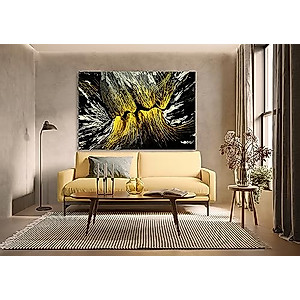 Canvas Wall Art Love Painting for Couples Bedroom, Love Painting Wall Art, Wall Art Love, Kiss Painting, The Kiss Painting Print, Kiss Canvas Wall Art (Ready to hang 24"x36", Style 1)