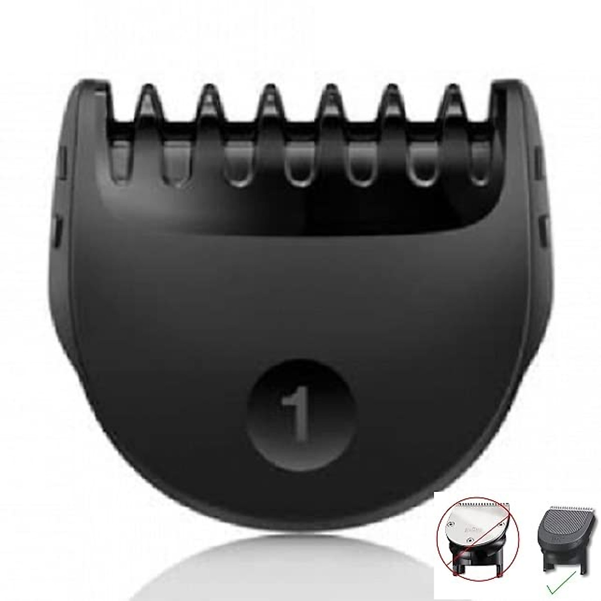 Braun Replacement #1 Fix Comb for Plastic Blade Version, Types 5513, 5514, 5515, 5541