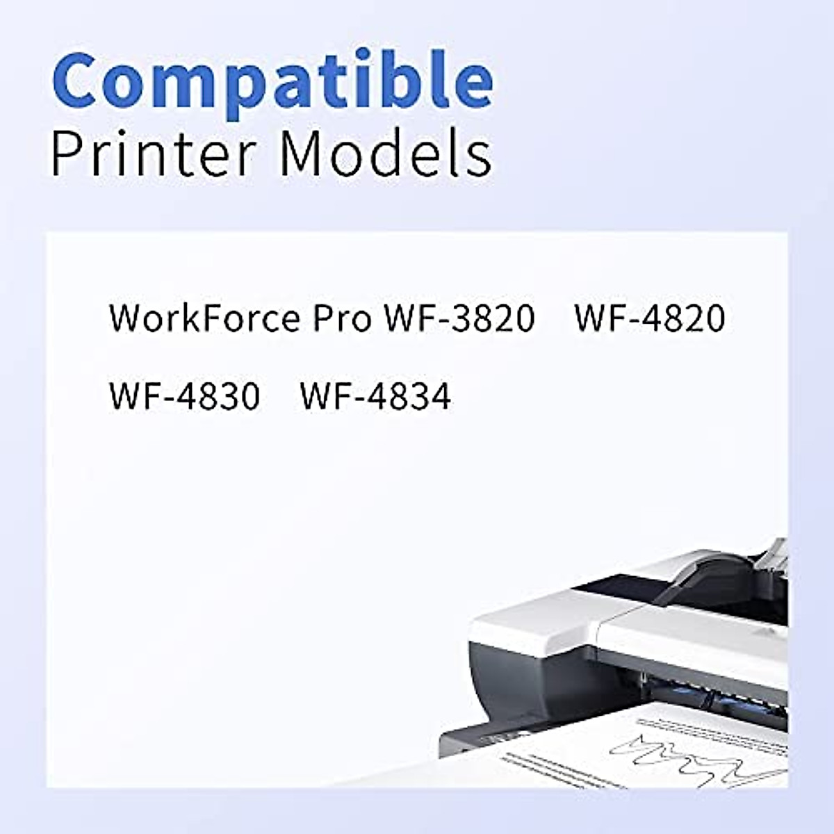 MYCARTRIDGE SUPRINT 822XL Ink Cartridge Remanufactured Ink Cartridge Replacement for EPSON 822XL 822 XL T822 T822XL Combo Pack for Workforce Pro WF-3820 WF-4833 WF-4830 WF-4820 Printer Color 822