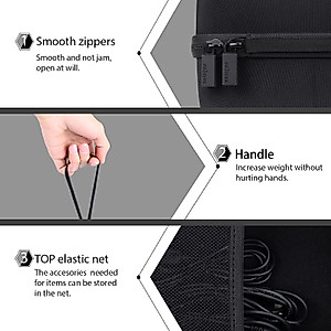 co2CREA Hard Case Replacement for Logitech Creators Blue Yeti Nano USB Microphone