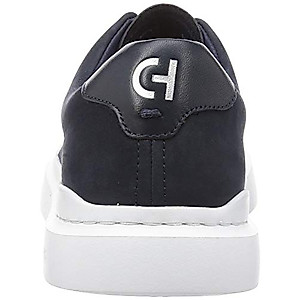 Cole Haan Men's Grandpro Rally Laser Perf Sneaker, Navy Ink Nubuck, 10