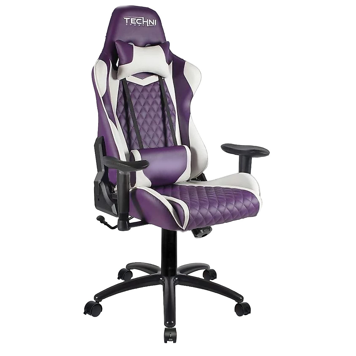 MySit Office Chair Armrest Replacement Arm Pads Universal 4" 5.5" Mounting Hole (Set of 2) Black